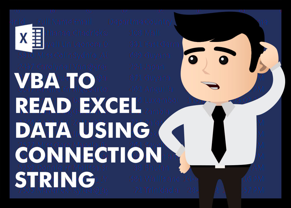 Vba To Read Excel Data Using Connection String Easy Guide