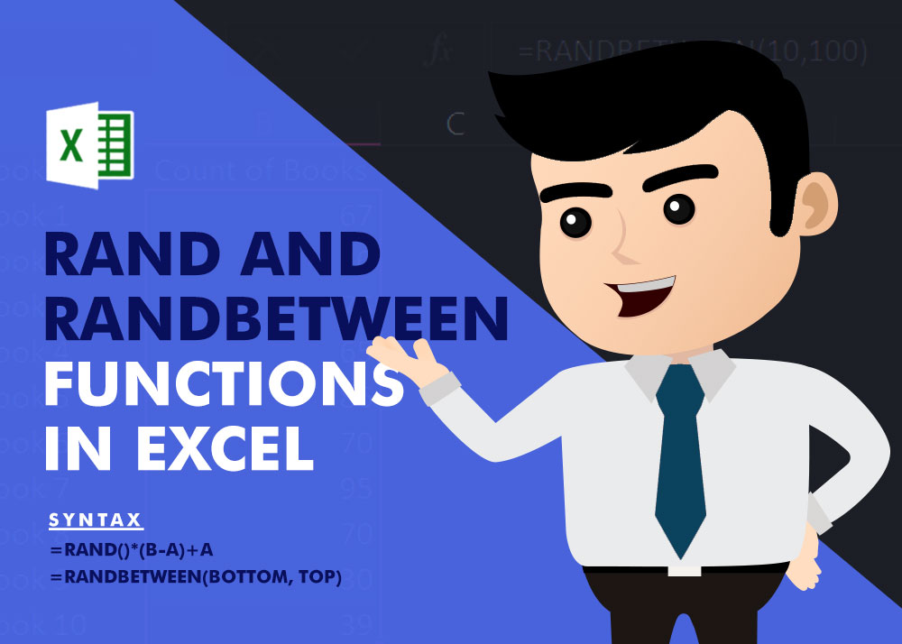 Generate Random Numbers Using Random Excel Functions
