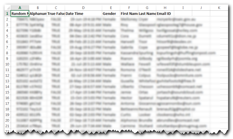 ExcelSirJi | Dummy Data Generator Tool ExcelSirJi | Dummy Data Generator Tool