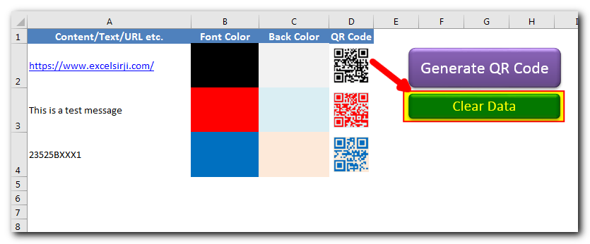 Qr Code Generator Tool In Excel Create Free Qr Code Easy