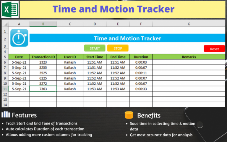 Best Time And Motion Study Excel Template Right Now (Updated) Best Time And Motion Study Excel Template Right Now (Updated)